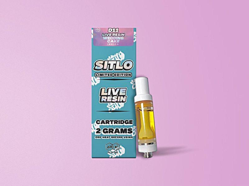 Sitlo Delta 11 Live Resin Cart 2 Gram Wedding Cake LE - Best Wholesale ...