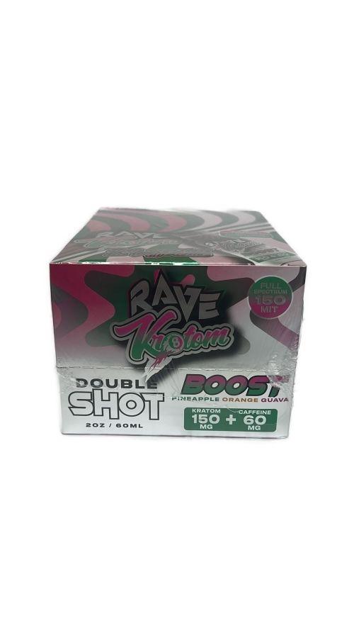 Rave Kratom Double Shot Boost Pineapple Orange Guava - Best Wholesale ...