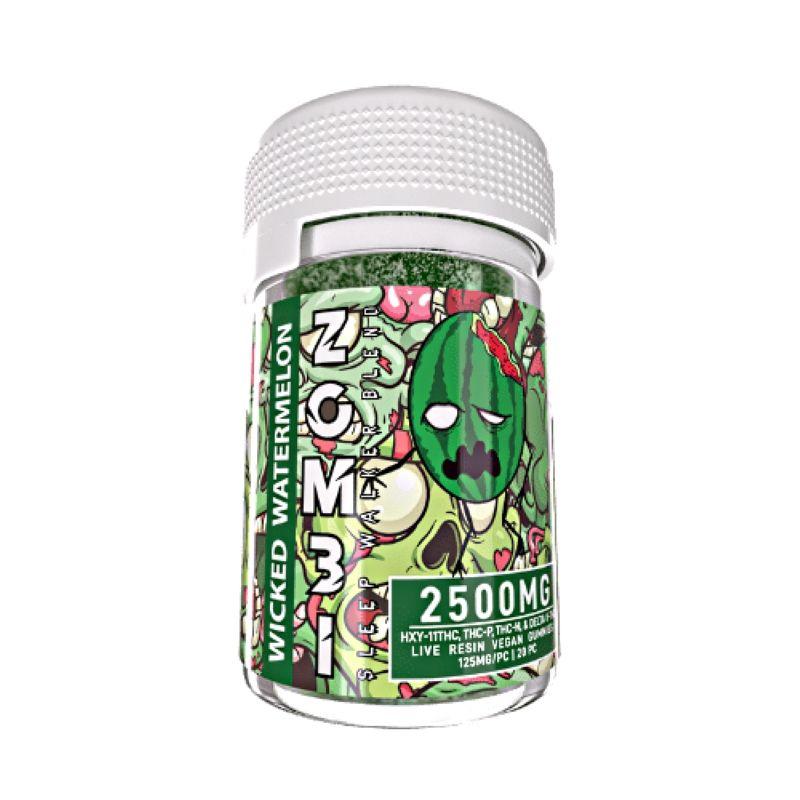 Zombi 2500MG 20Ct Gummy HDXY 11,THC-P,THC-H, D8 WickedWatermelon - Best ...