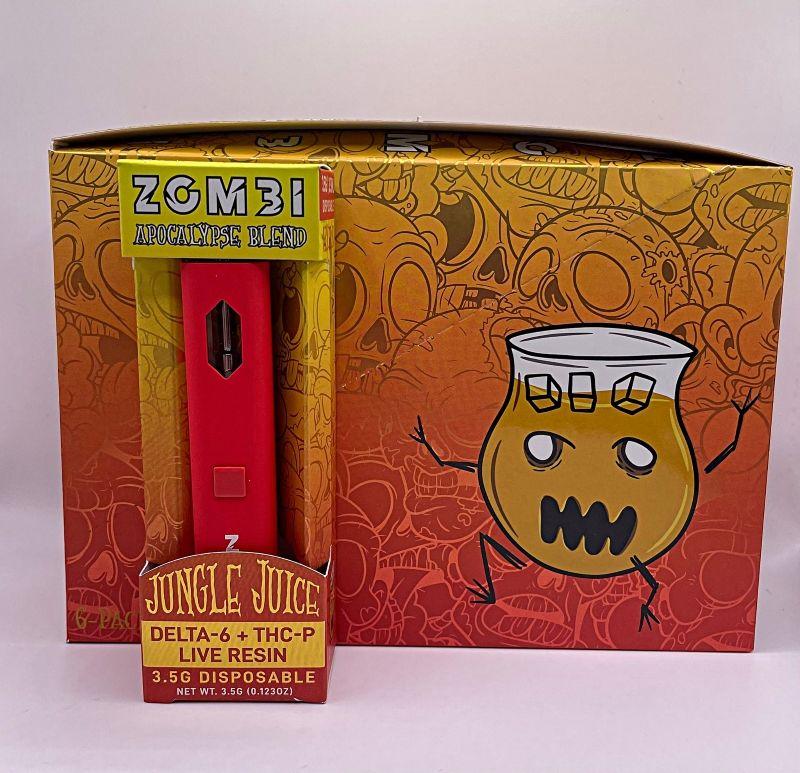 Zombi 3.5g Disposable Apocalypse Blend Jungle Juice Hybrid - Best ...