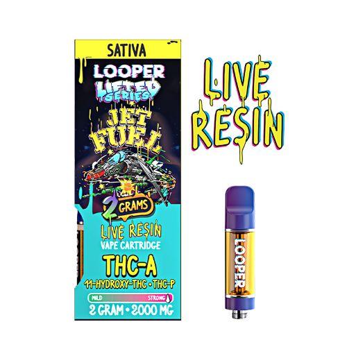 Looper 2g Cartridge Lifted Series THC-A+11-HY-THC+THC-P Jet Fuel - BSV ...