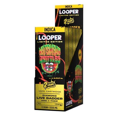 Looper Live Badder 2g Cartridges HHC+THCP Watermelon Zkittles - Best ...