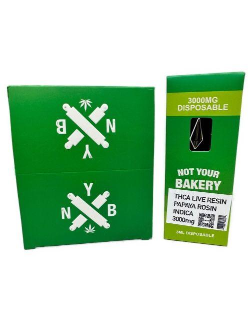 Not Your Bakery THC-A 3g Disposable Papaya Rosin Indica - BSV Wholesale ... Not Your Bakery THC-A 3g Disposable Papaya Rosin Indica - BSV Wholesale ...